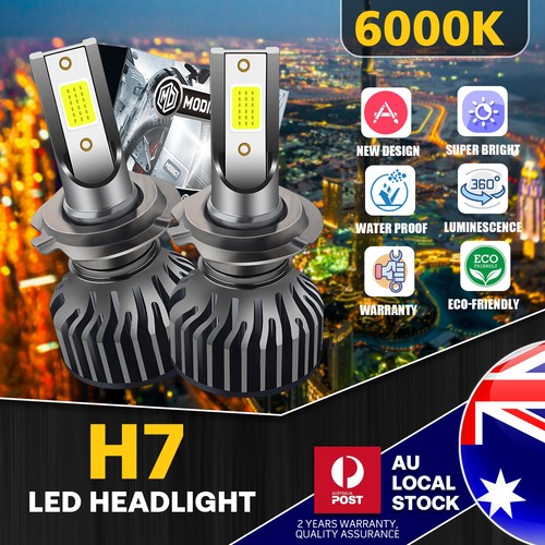2X H7 LED Headlight Bulb Kit Globes Lamp 780W For Peugeot 306 ST Sedan ...
