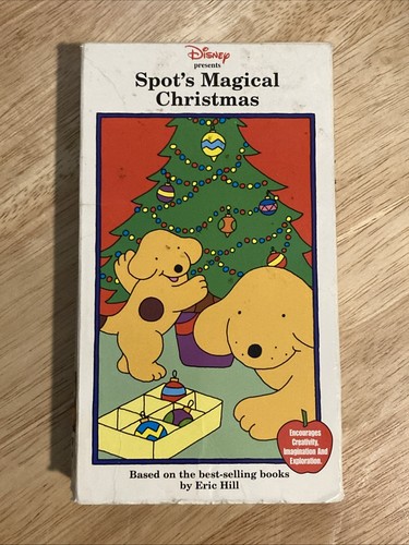 DISNEY SPOT’S MAGICAL CHRISTMAS VHS (PREVIEWED) | eBay