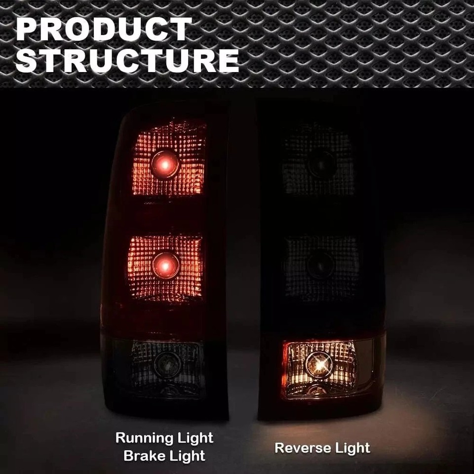 Tail Lights 2007-2013 GMC Sierra 1500 2500 HD 3500 HD 25958484 ...