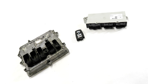 2013 BMW 535i (F10) 3.0L N55 TURBO ENGINE ECM DME CAS IMMOBILIZER ...