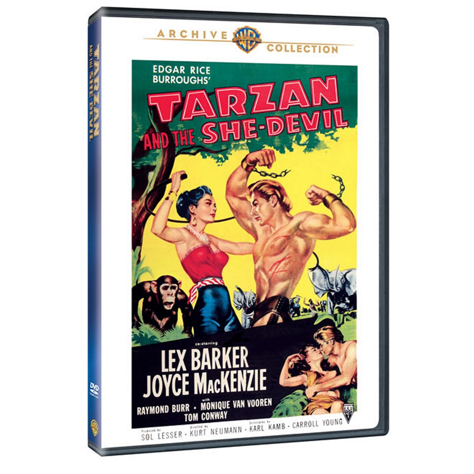 Tarzan And The She-Devil (DVD) Raymond Burr Joyce Mackenzie Lex Barker 883316164532 | eBay