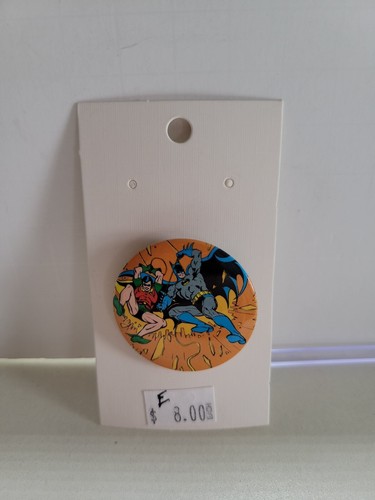 Vintage 1989 Batman & Robin Pinback Button Pin DC Comics Inc. 1.5" | eBay