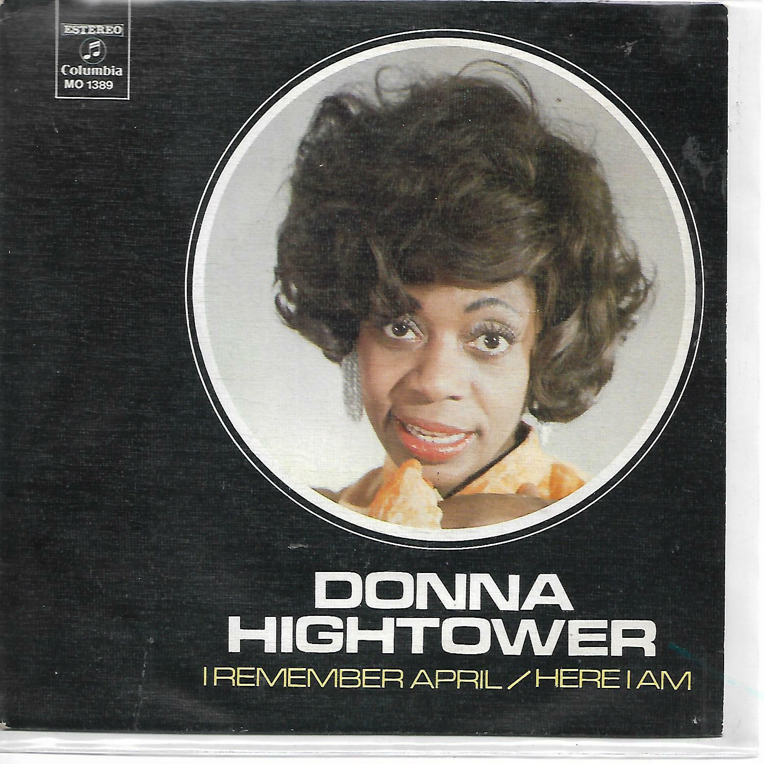 DONNA HIGHTOWER 7"PS Spain 1973 I remember April | eBay