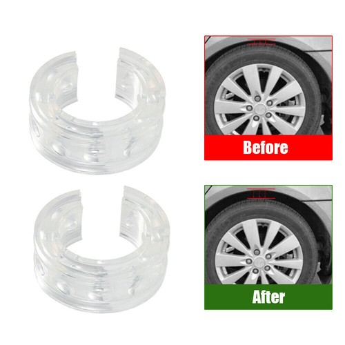2Pcs Universal Car Shock Absorber Power Auto-Buffers Spring Bumpers B ...