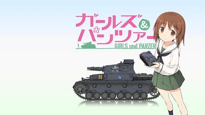 Anime girls und panzer tank white background japanese Playmat Gaming ...