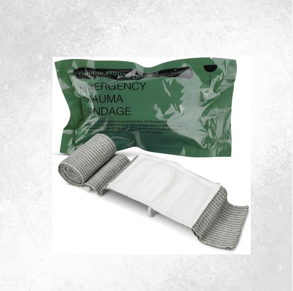 6"/4" Israeeli Trauma Bandage Emergency Dressing First Aid Compression ...