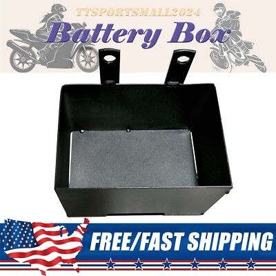 Iron Battery Box Case Holder For YTX4L-BS Battery Dirt Pit Bike ATV ...