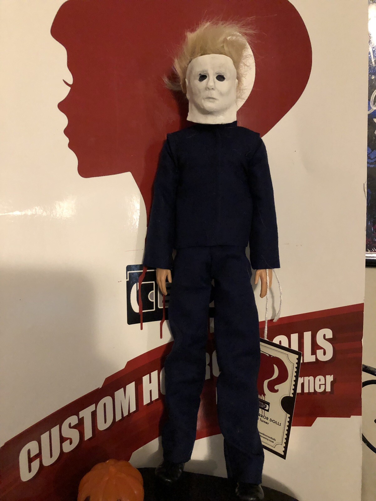 Ben Tramer HALLOWEEN 2 CUSTOM HORROR DOLL Michael Myers OOAK 12” Figure ...