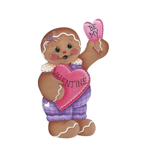 Valentine Heart Gingerbread Man Metal Cutting Dies Card Making ...
