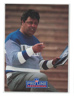 1991 NFL Pro Line Portraits - Wayne Fontes #226 | eBay