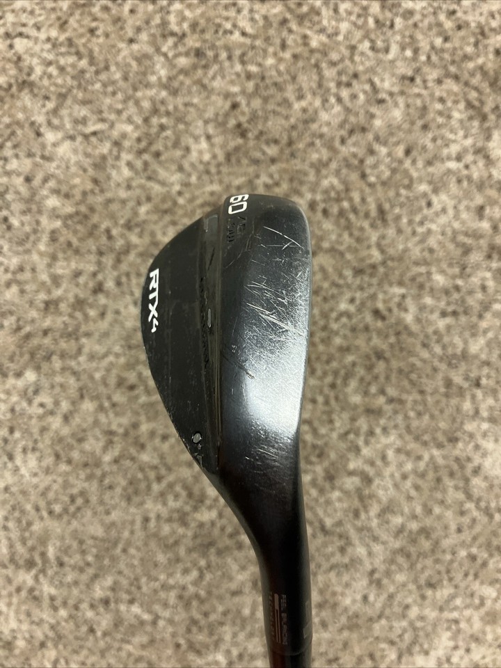 Cleveland RTX 2.0 3 4 BLACK Wedge Set 52 56 60 Gap Sand Lob Steel RH | eBay