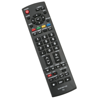 New Replaced Remote Control EUR7651150 for Panasonic LCD TV TH42PX70A ...