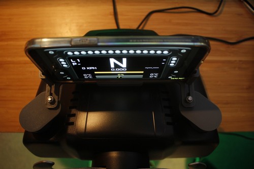 Logitech G29 G920 G923 Phone mount adaptor MOD Phone Support Holder Sim ...