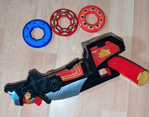 Bandai Power Rangers Samurai Sentai Shinkenger Disc Disk Super ...