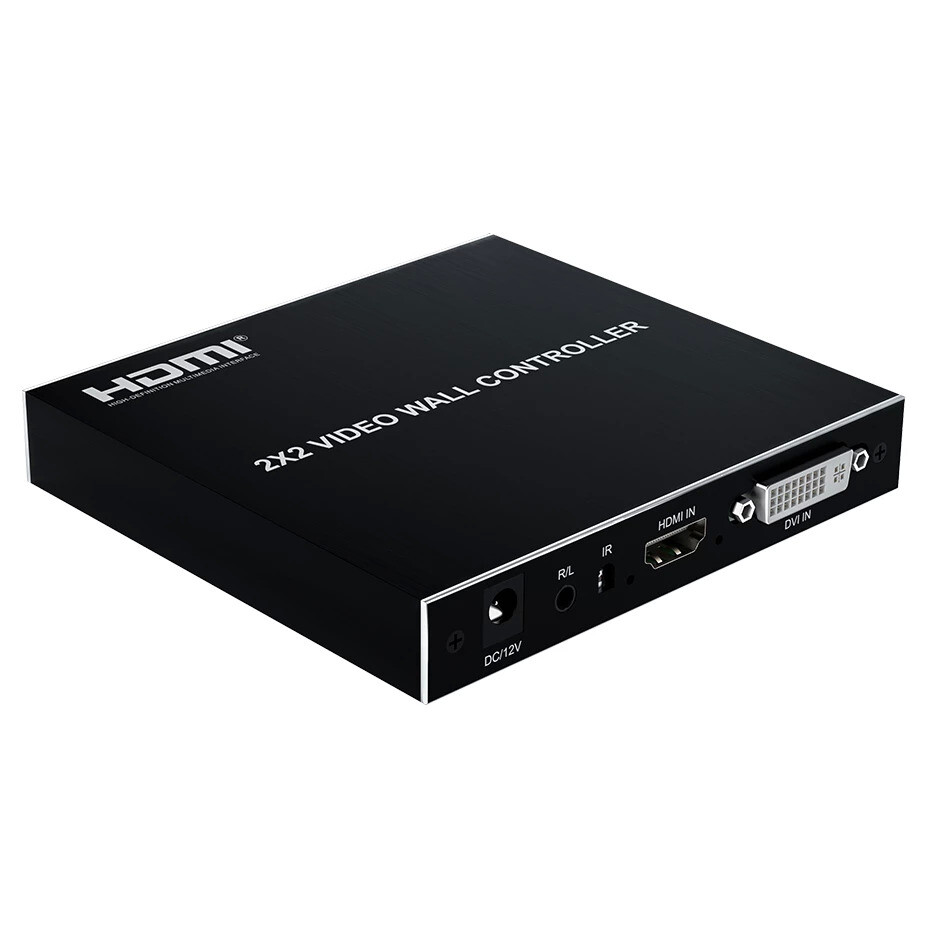 DVI HDMI Video Wand Controller 2X2 1080P HDMI Bildschirm Splitter ...