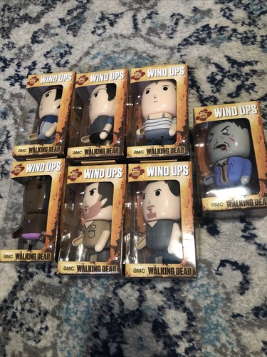 The Walking Dead TWD Bulls I Toy Wind Ups Complete Set | eBay