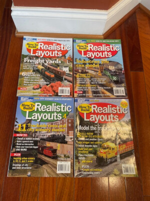 MODEL RAILROAD Books (FOUR) on LAYOUTS and SCENERY | eBay