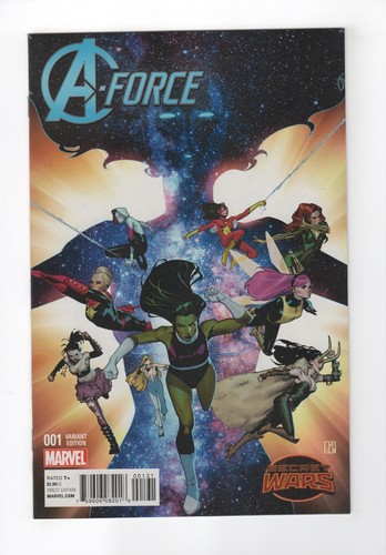 A-Force (Marvel Comics 2015) #1 Jorge Molina 1:25 Retailer She-Hulk ...