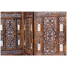 Handmade wooden divider, 5 Panel 72" Height Home decor, Folding divider ...