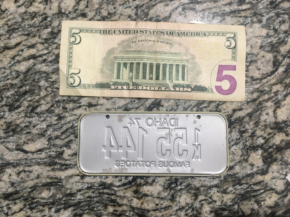 Cereal Box Mini License Plate Idaho 1979 | eBay