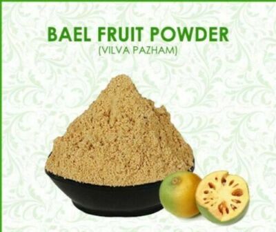 Ayurvedic Bael-Fruit Powder - Aegle Mermelos, Dry Bael Giri, Wood Apple ...