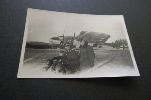 Photo Avion Dornier Do 17 Luftwaffe Side-Car BMW Pilotes ww2 | eBay