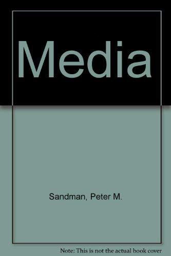 MEDIA By Peter M. Sandman *Excellent Condition* 9780135725788 | eBay