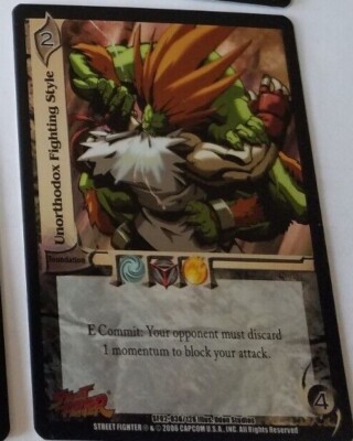 2005 UFS FOIL UNORTHDOX FIGHTING UNIVERSAL FIGHTING SYSTEM CCG SCOUT ...