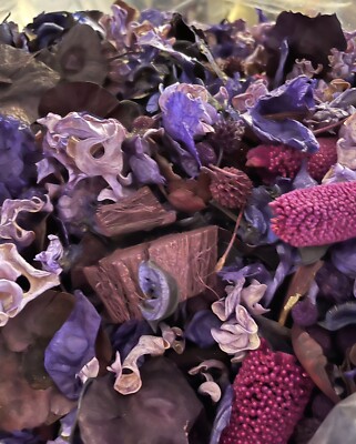 Unscented Potpourri 4cup Shades Of Purple Potpourri Supplies | eBay