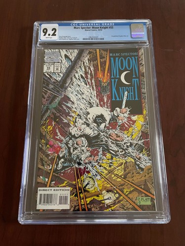 Marc Spector: Moon Knight #55 CGC 9.2 (Marvel 1993) 1st Stephen Platt ...