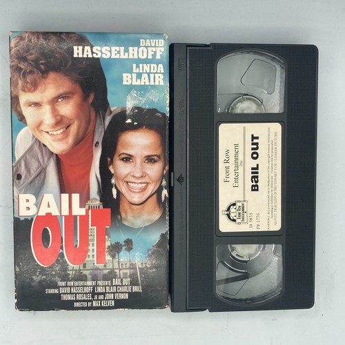 Bail Out (1989), VHS Movie, Front Row Entertainment (1997), Rare Hoff ...