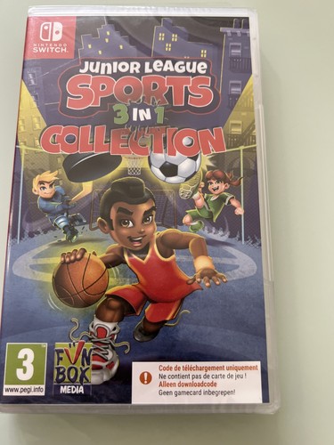 Nintendo Switch Game PAL FR New Blister Junior League Sports 3 in 1 ...