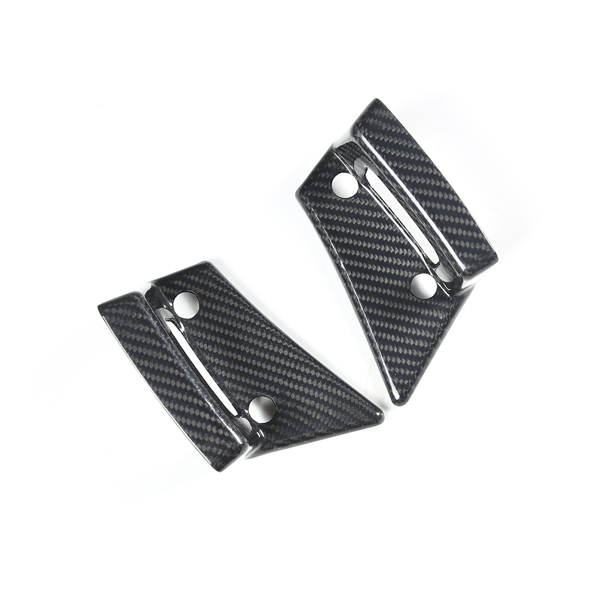 Real Carbon Fiber Exterior Door Release Switch Cover Trim For Corvette ...