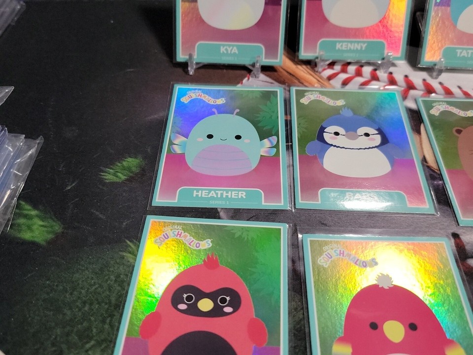 SquishMallows Card Lot Kelly Toy Series 1 Refractor 10 Card Lot Babs ...