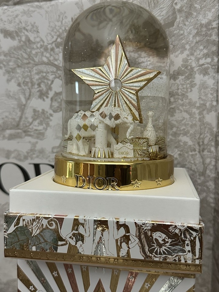 NEW! Dior Circus Of Dreams 2025 Snow Globe Platinum Holiday Gift | eBay