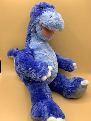 BABW / Build a Bear Workshop APATOSAURUS BLUE 20" Dinosaur Plush Toy | eBay