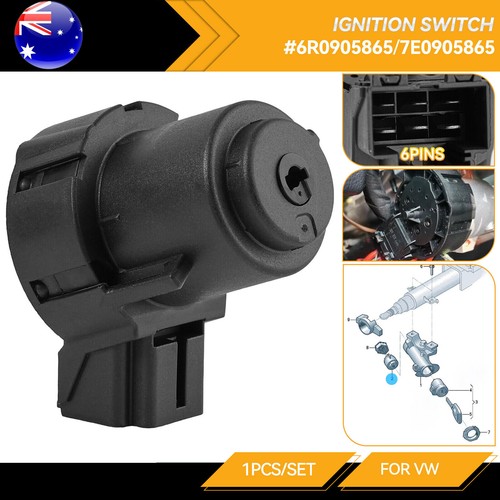 Ignition for VW Amarok Transporter Seat Ibiza Starter Switch 6R0905865 ...