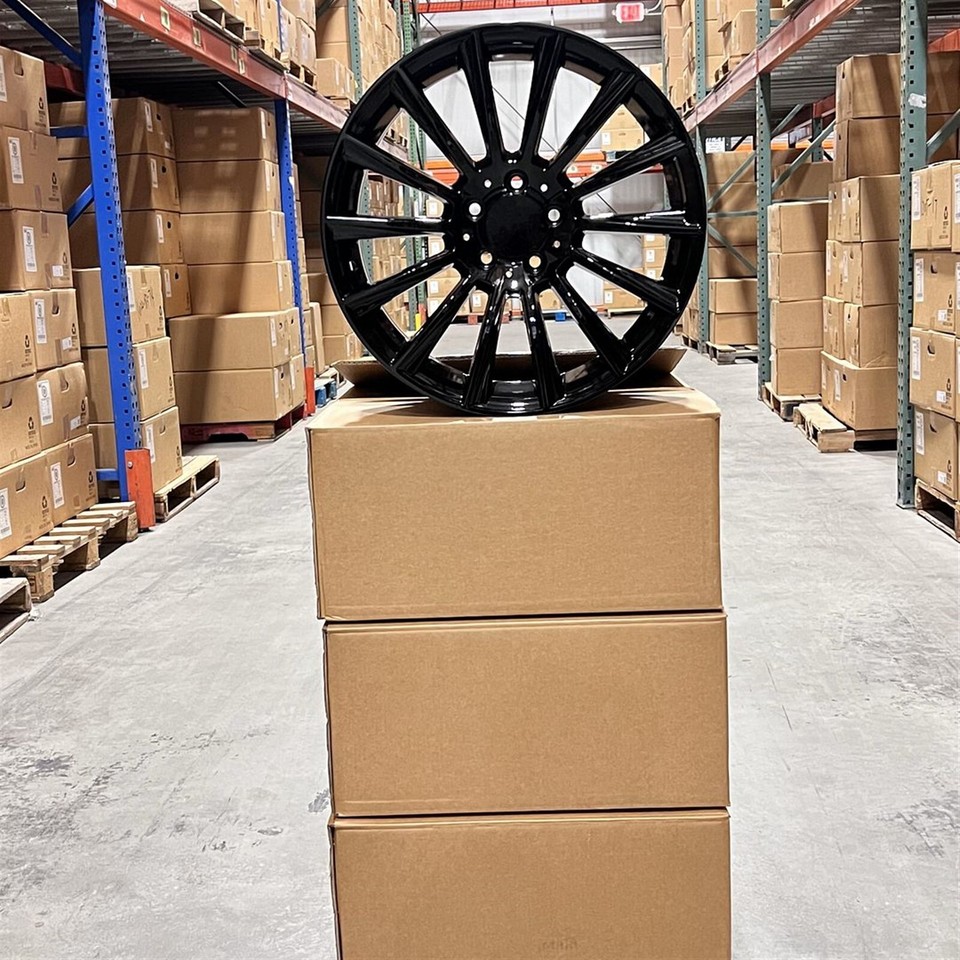 22" NEW GLE AMG STYLE BLACK WHEELS RIMS FITS MERCEDES BENZ GLE GLE350 ...
