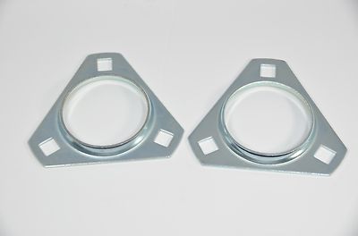 PFT205 Triangle 3 Bolt Pressed Steel Bearing Flanges (Sold in Pairs) | eBay