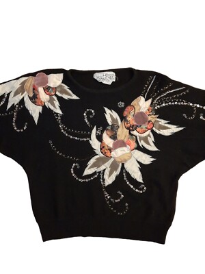 Le Pullover by Irene Leung Vintage Pullover Sweater Size Large | eBay