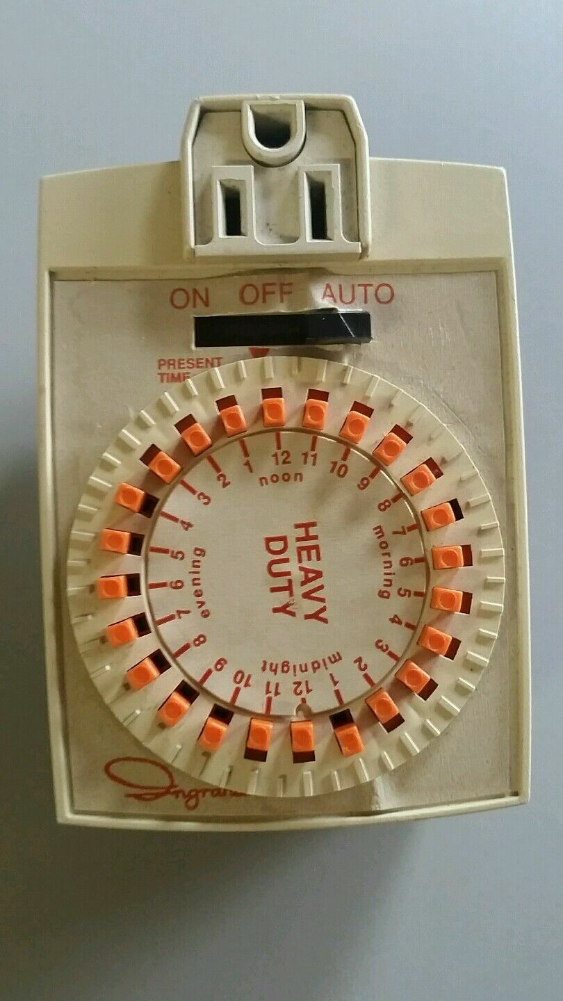 INGRAHAM MODEL 12-201 HEAVY DUTY MULTIPLE PROGRAM TIMER | eBay