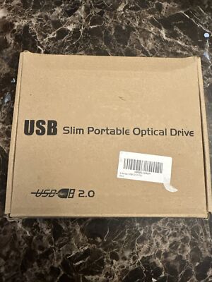 USB 2.0 Slim Portable Optical Drive DVD-RW Laptop Desktop PC Black | eBay