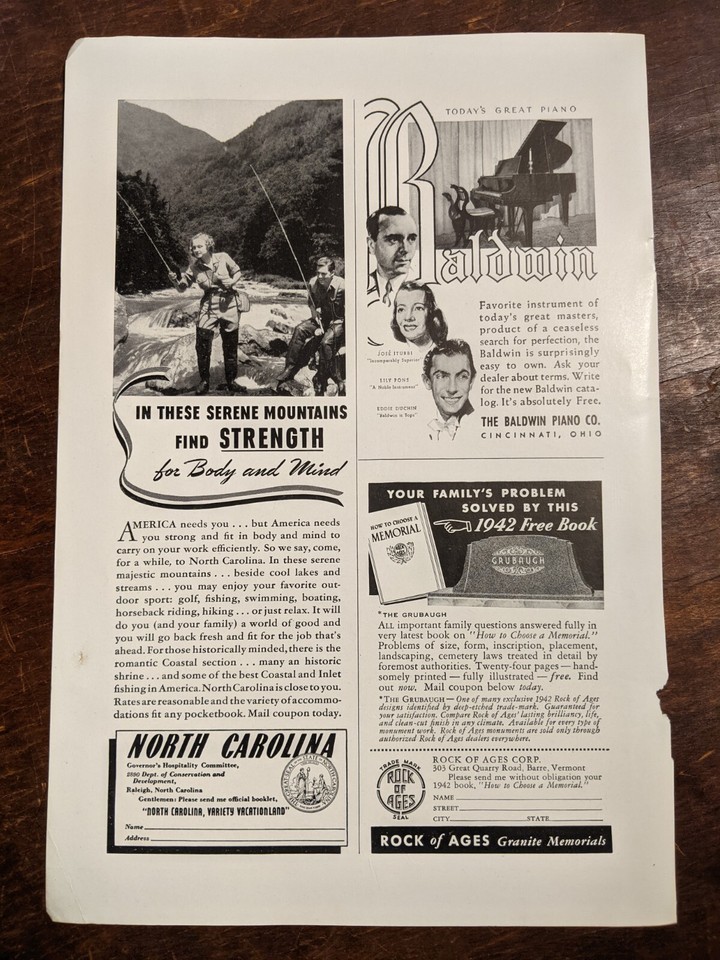 1942 Vintage Zenith Trans-Ocean Clipper DeLuxe Portable Radio Print Ad ...