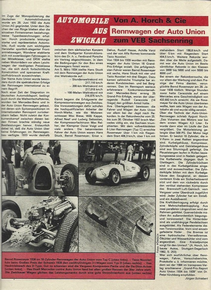 IMS Illustrierter Motorsport 4 1985 Volkspolizei Pneumat-Rallye ...