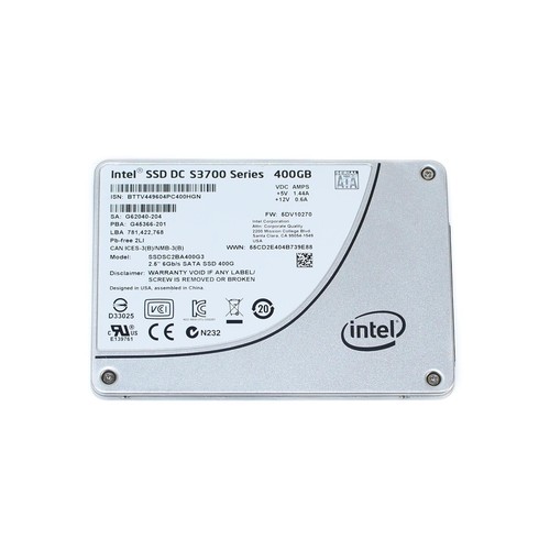 Intel DC S3700 Series 400GB 2.5" 6Gb/s SATA Enterprise Class SSD ...