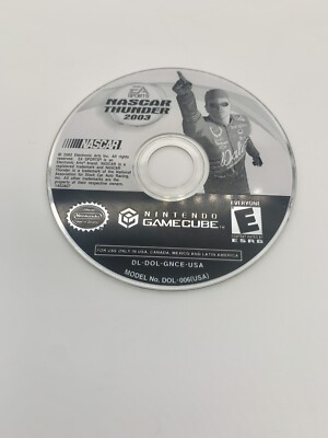 NASCAR Thunder 2003 Nintendo GameCube Disc Only, Tested 14633145281| eBay