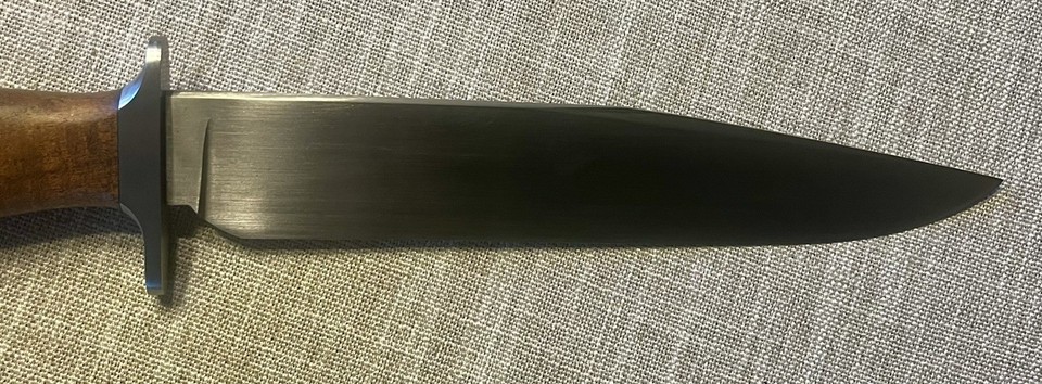 Sam Stoner Custom Bowie Knife W/Sheath Amish Knife Maker Kentucky | eBay