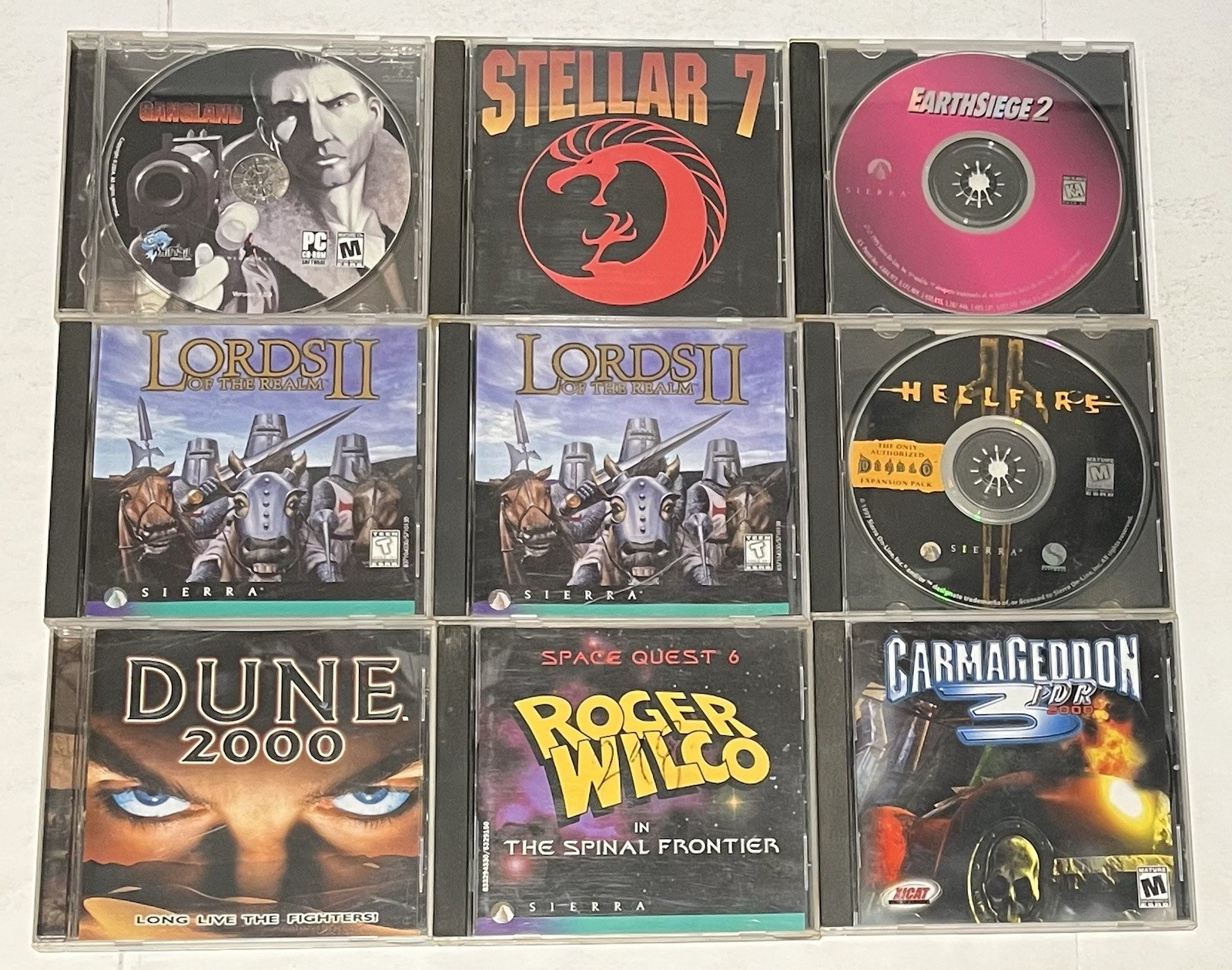 Huge Mixed Lot of Vintage PC Games Windows 95/98 CD 1990s 2000s Star ...