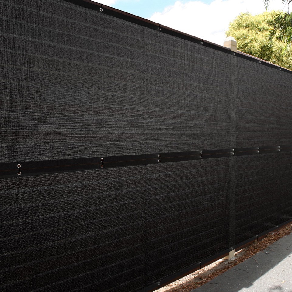 50ft Fence Privacy Screen Windscreen Garden Yard Fabric Shade Cover ...