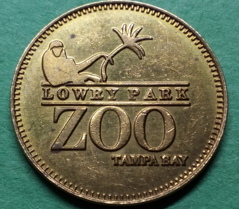 Lowry Park Zoo Token- Nice | eBay